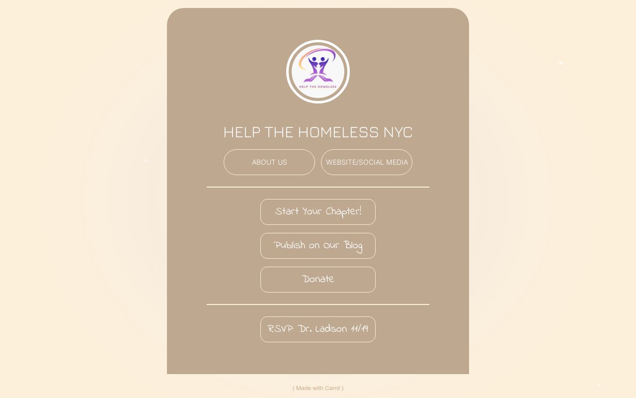 Help the Homeless NYC